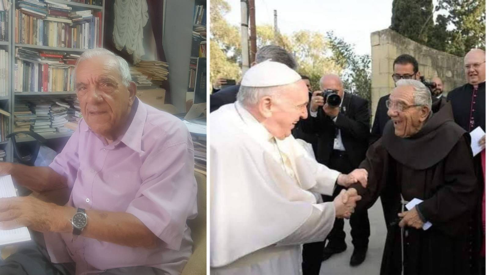 "Xewqat Sbieħ Ta' Ferħ Lill-Patri Dijonisju Mintoff F'Għeluq Il-71 Sena ...