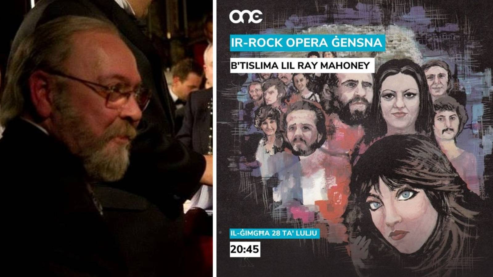 ONE TV Se Juri R-Rock Opera Ġensna B'Tifkira Tal-Għażiż Ray Mahoney!